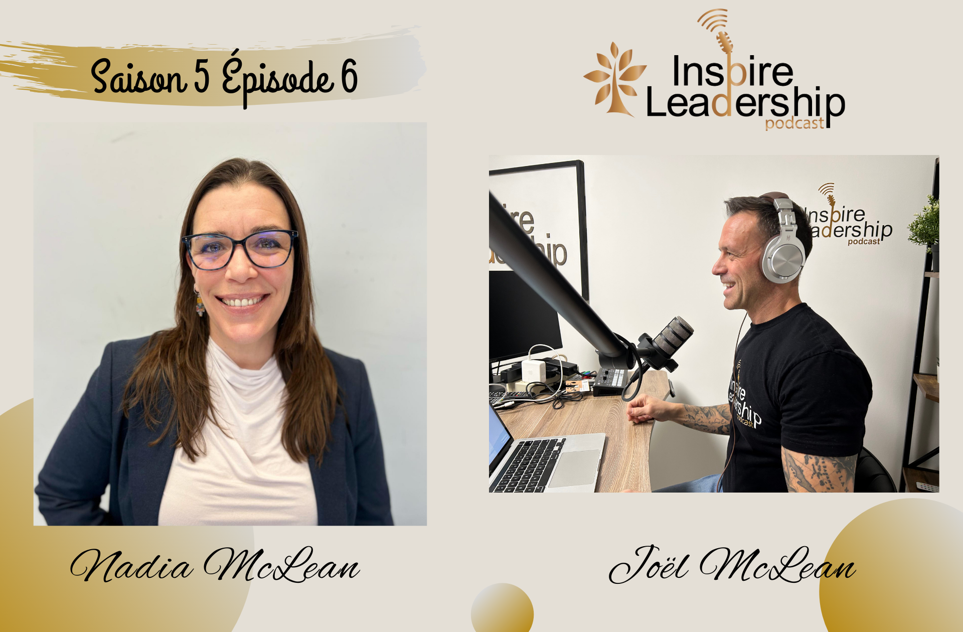 Inspire Leadership Podcast: Saison 5, Épisode 6 avec Nadia McLean